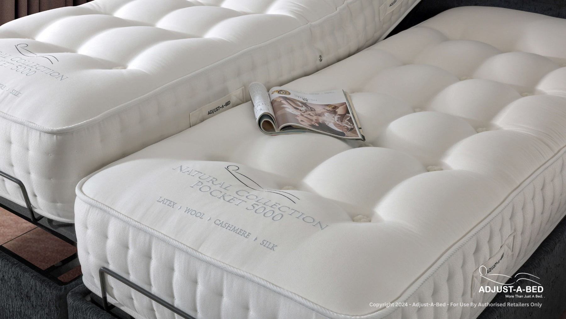 Adjust-A-Bed Natural 5000 Mattress – Portisbeds
