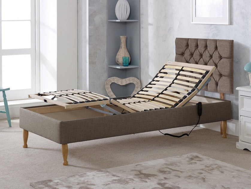 Adjust-A-Bed New Gel 1000 Electric Adjustable Bed Set (Excluding Headb ...